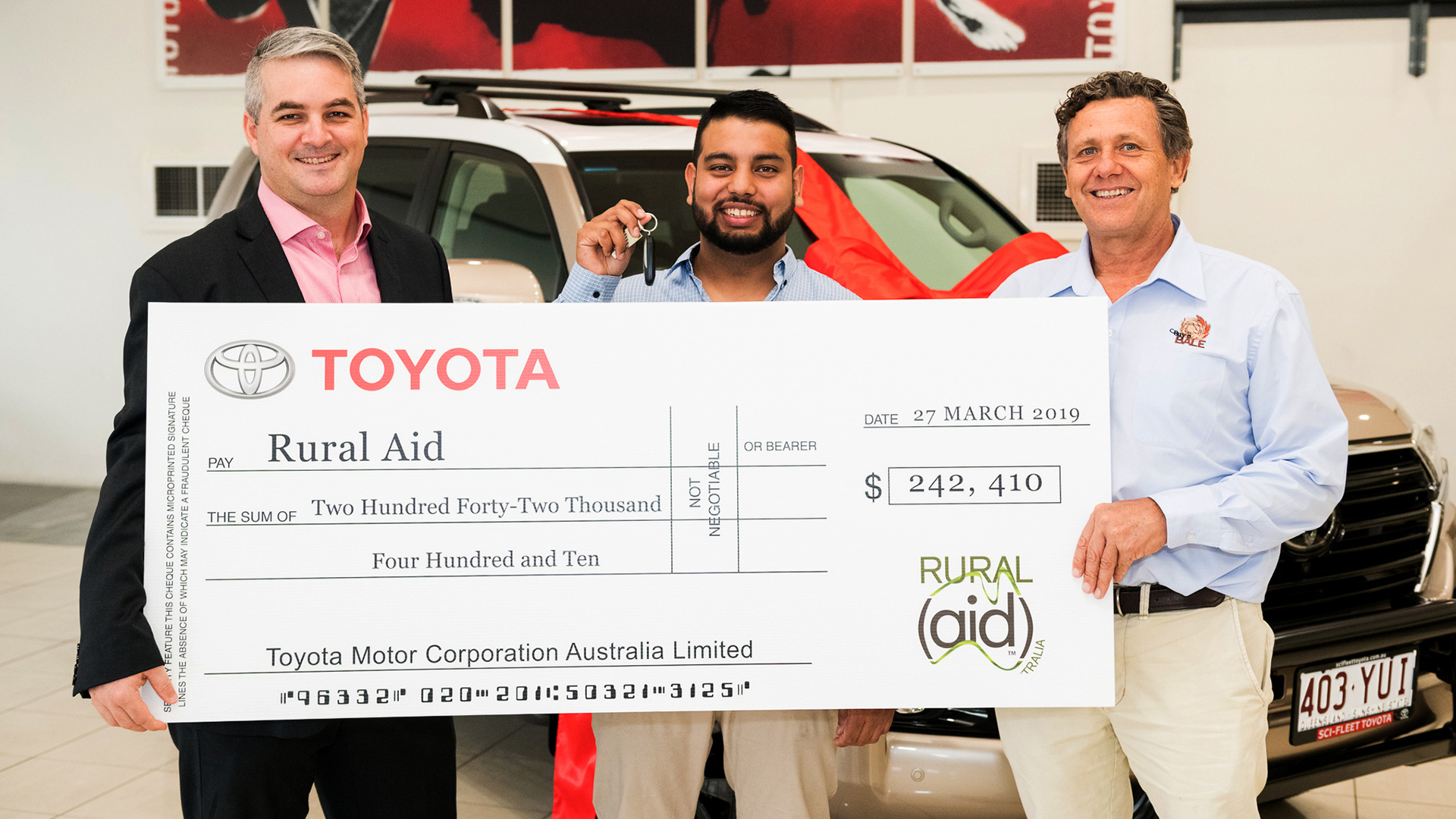Toyota Australia Raises More Than $270,000 For Drought-Stricken ...