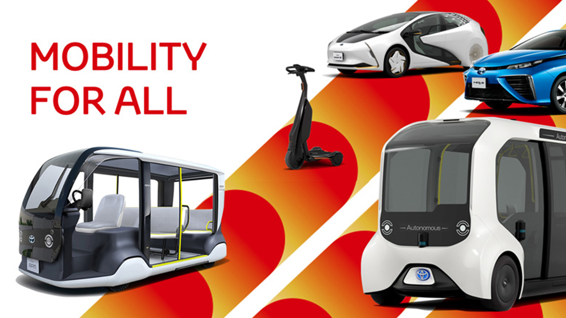 Toyota Provides Diverse Mobility for Tokyo 2020 Including a Full Line ...