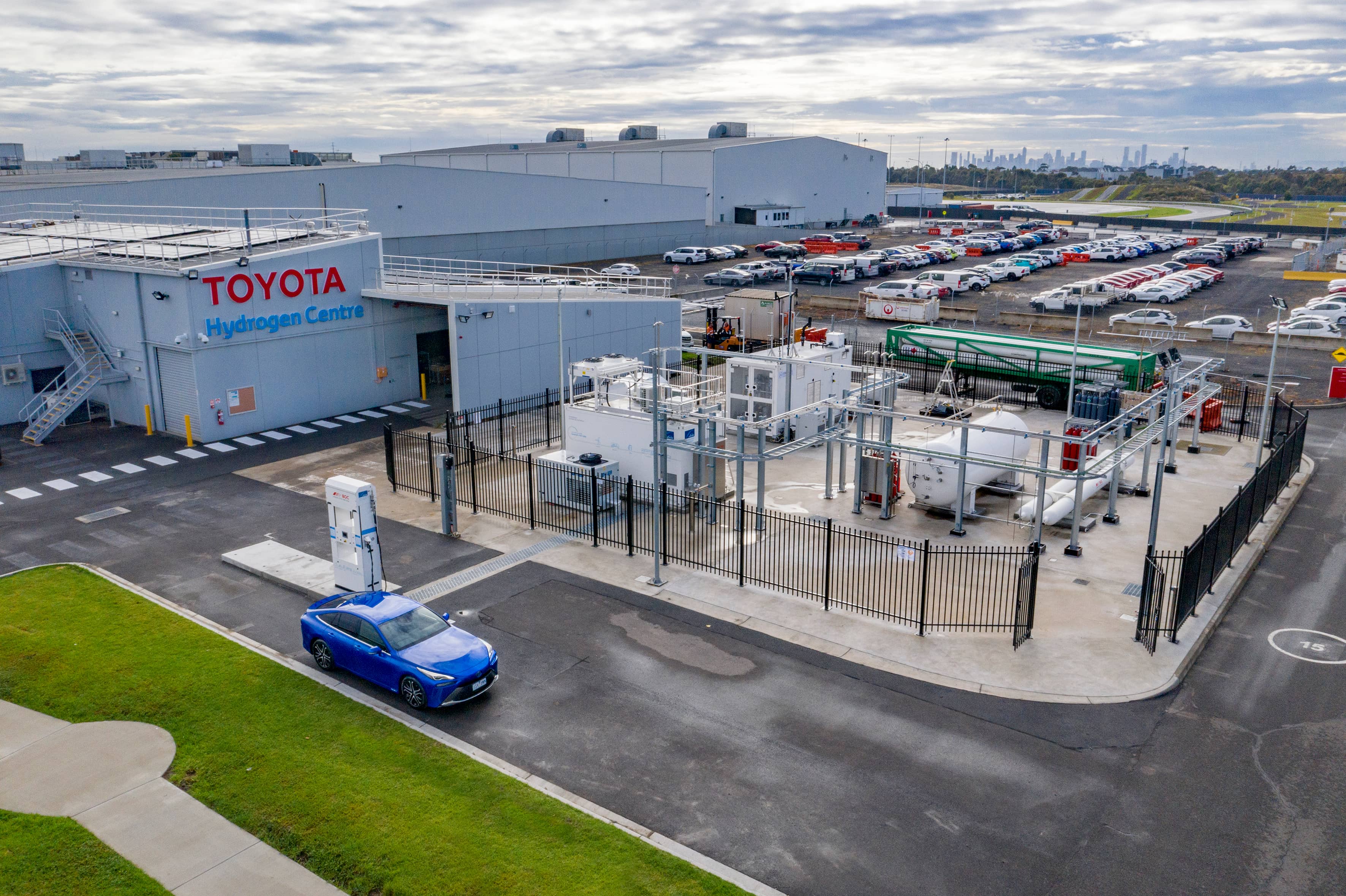 Toyota Unveils Victorias First Hydrogen Production and Re-Fuelling ...
