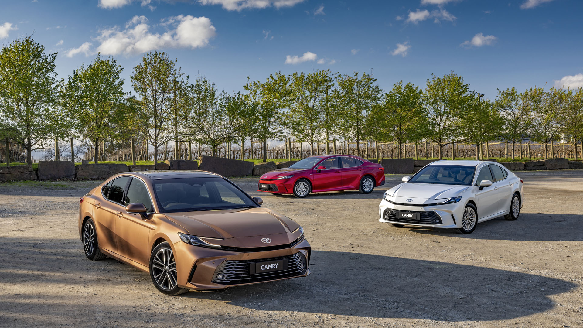 Stylish New Toyota Camry Sedan Arrives in Australia With Latest ...